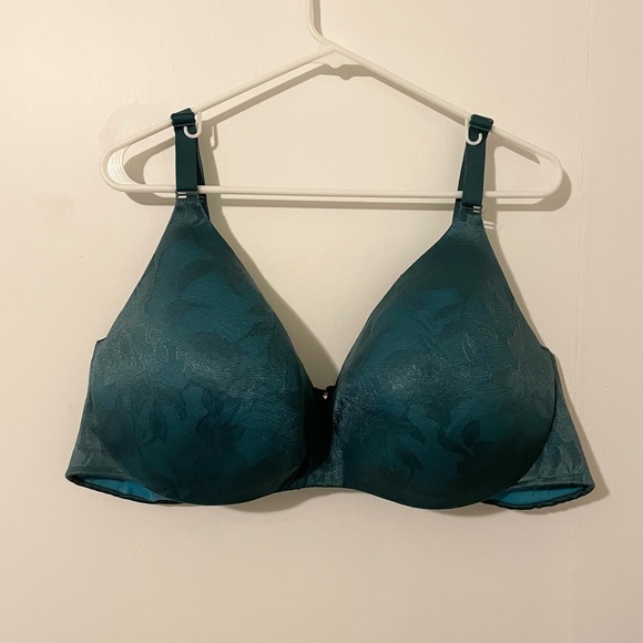 Cacique | Intimates & Sleepwear | Cacique Teal Blue Lace Lightly Lined ...
